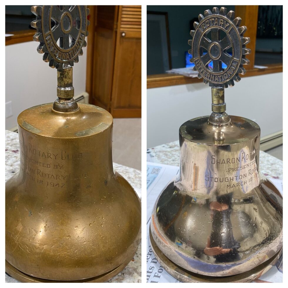 Sharon Rotary Bell is transformed! | South Shore Council